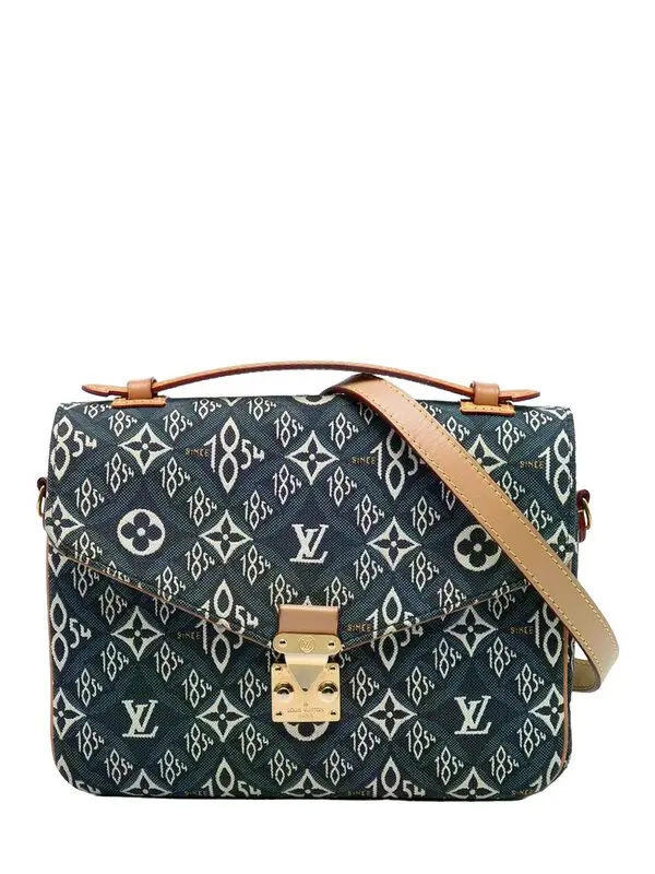 LOUIS VUITTON 2020 Since 1854 Pochette Metis Satchel - Blue
