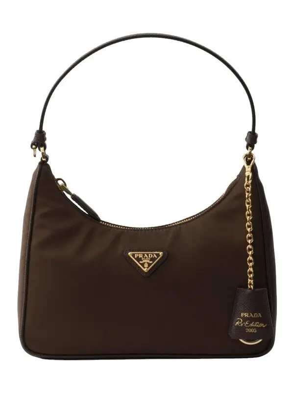 Prada Re-edition 2005 Re-nylon E Saffiano Mini Bag - Brown