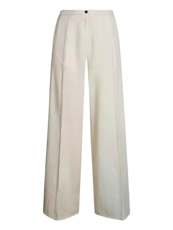FORTE_FORTE Button-fastening Trousers - Neutrals