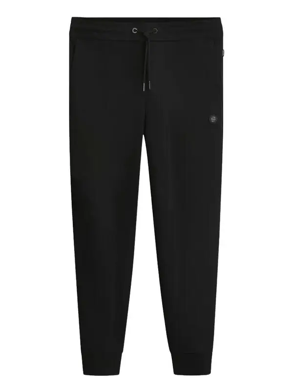 BOSS Elastic-waistband Track Pants - Black
