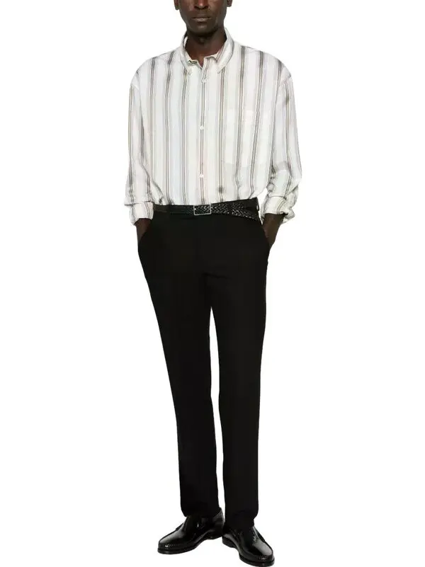 Karl Lagerfeld Edge Tailored Trousers - Black