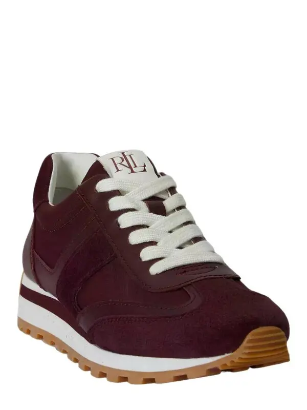Ralph Lauren Dani Color-blocked Sneakers - Red