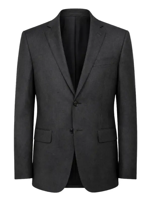 Corneliani Mantua Flap-pocket Blazer - Grey