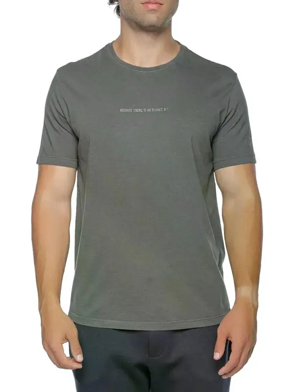ECOALF Slogan-print T-shirt - Green