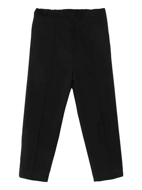 SEVEN GAUGE Wool Twill Trousers - Black