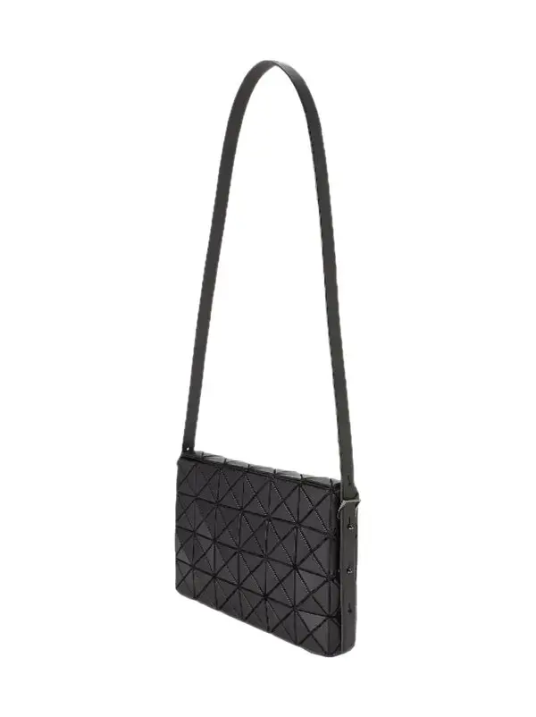 Issey Miyake Oblong Geometric-panel Shoulder Bag - Black