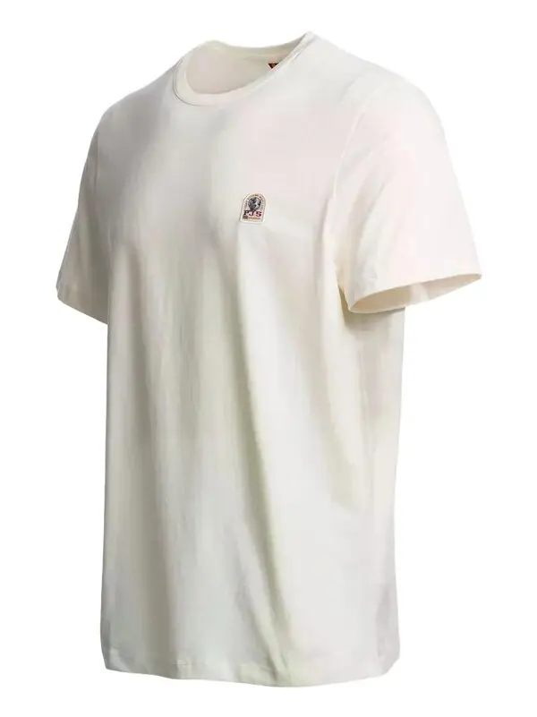 PARAJUMPERS Logo-patch T-shirt - Neutrals
