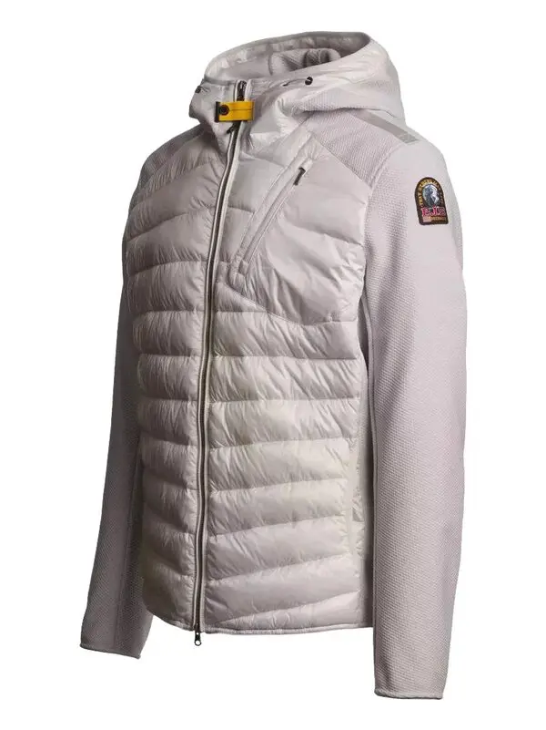 PARAJUMPERS Nolan Hybrid Hooded Down Jacket - Grey