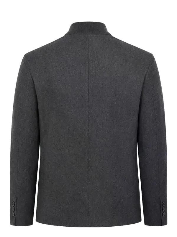 PAOLO PECORA Zip-up Long-sleeve Jacket - Grey