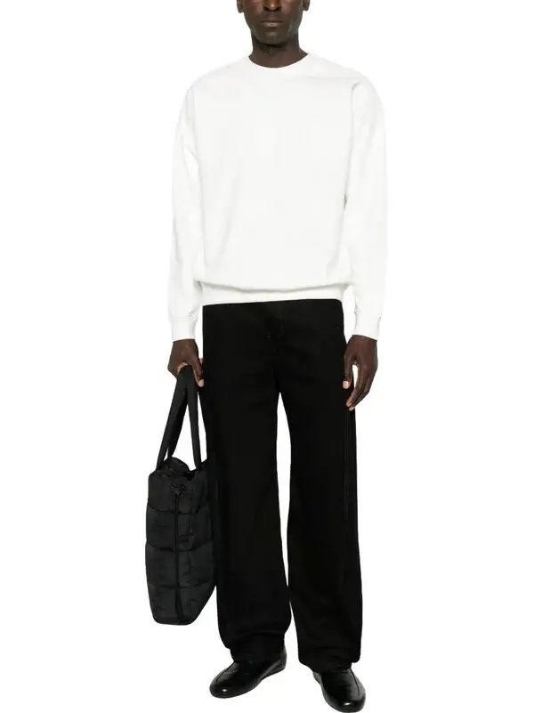 JIL SANDER Raglan-sleeve Sweater - White