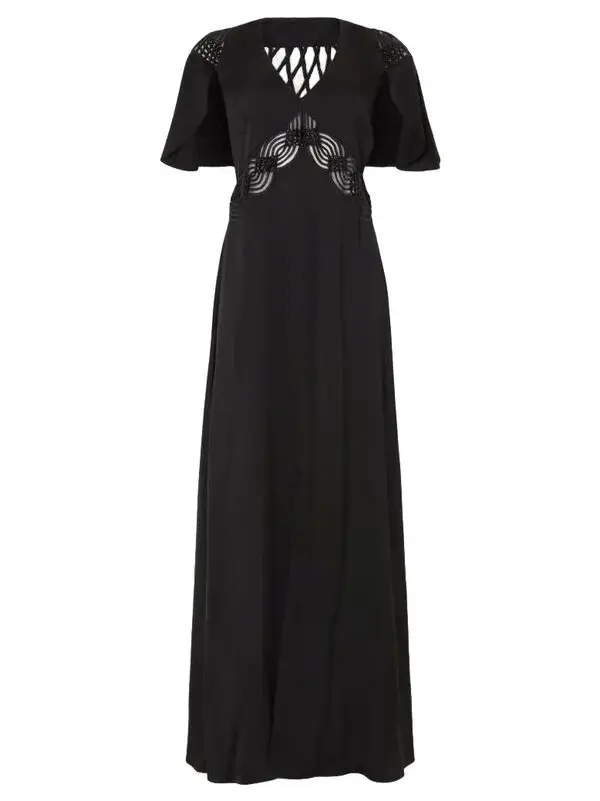 TEMPERLEY LONDON Imogen Maxi Dress - Black