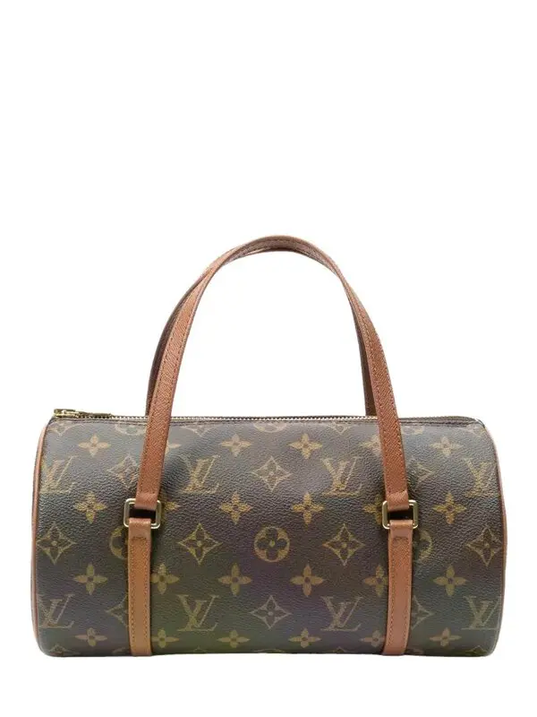 LOUIS VUITTON 26 Papillon Monogram Tote Bag - Brown