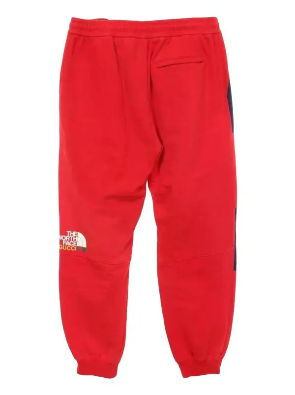 Gucci X The North Face 2010s Color-block Track Pants - Red