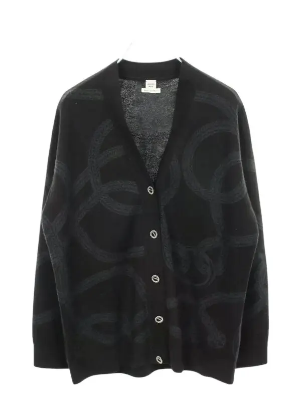 Hermès 2010s Palefroi Remix Cardigan - Black