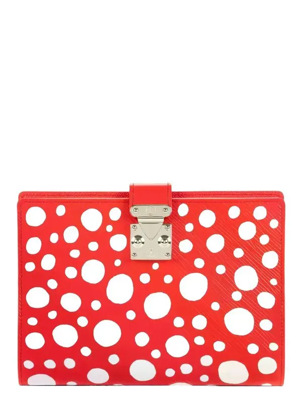LOUIS VUITTON X Yayoi Kusama Paul Infinity Dots Notebook Cover - Red