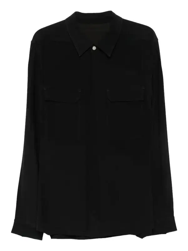 Rick Owens Long-sleeve Shirt - Black