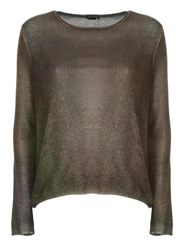 Avant Toi Fine-knit Cashmere Sweater - Brown