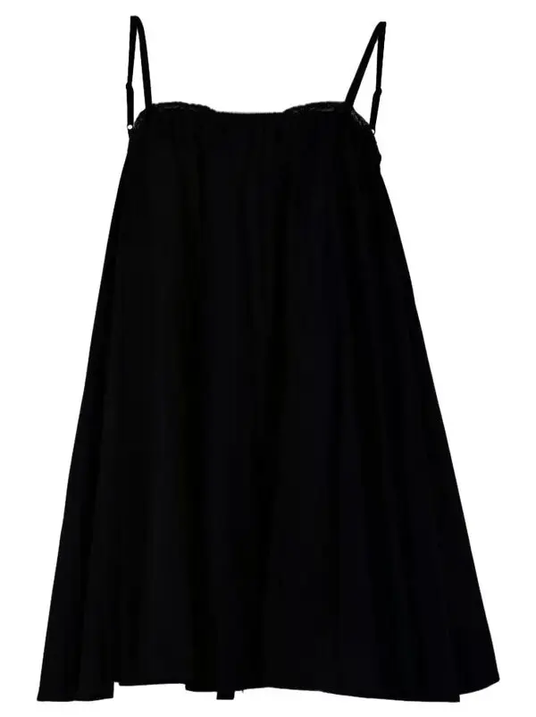 Staud Cecily Mini Dress - Black