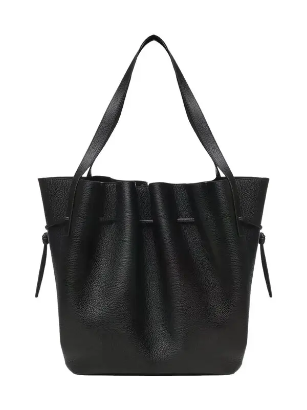 Yuzefi Scallop Tote Bag - Black