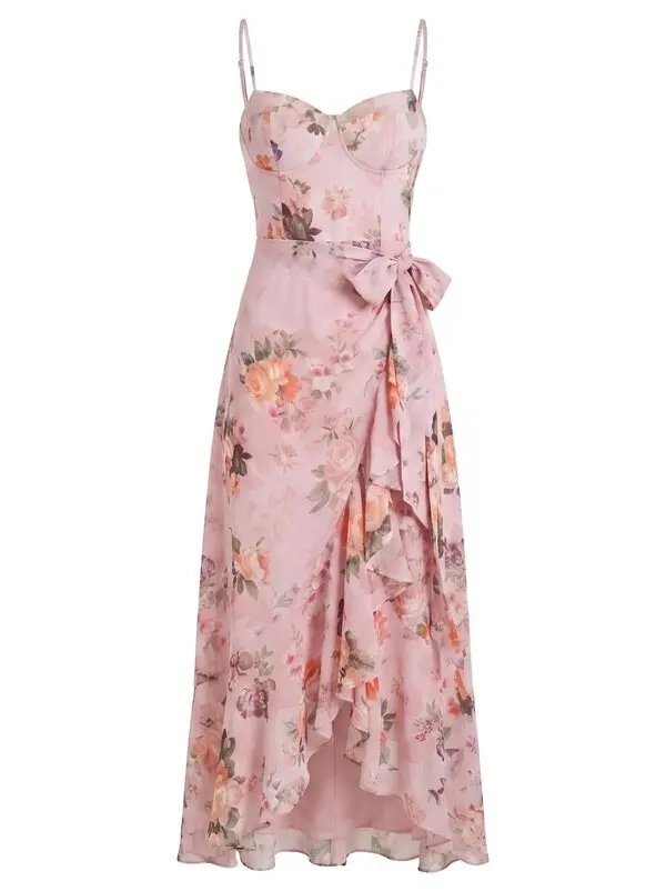 Yumi Kim Nadine Maxi Dress In Carol Garden - Pink
