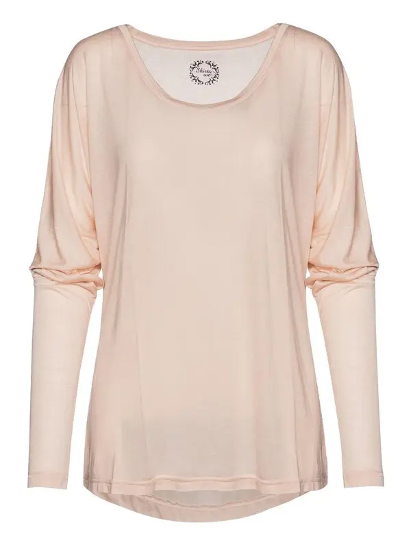 CONQUISTA Batwing Sleeve Top - Orange