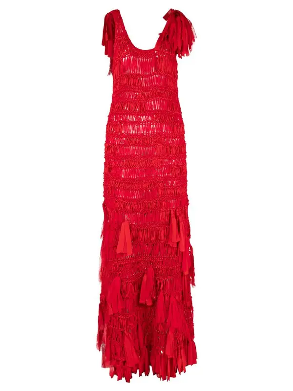 HEIRLOME Juanita Maxi Dress - Red