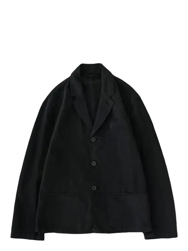 Studio Nicholson Spiel Notch-lapels Blazer - Black