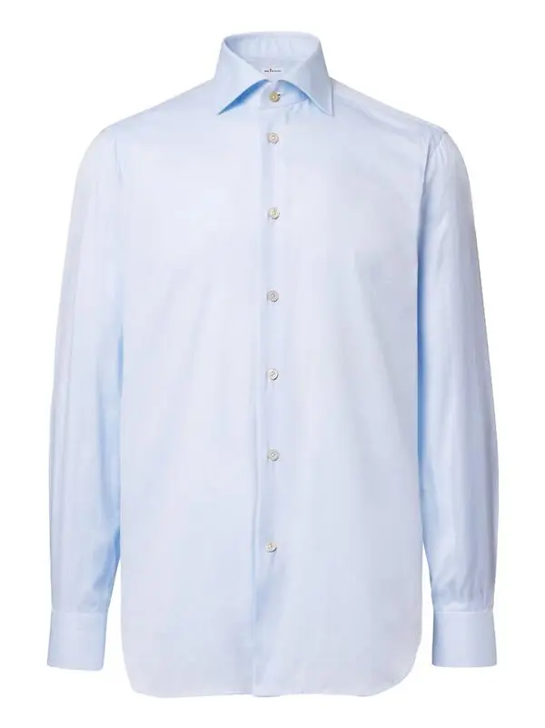 Kiton Cotton Shirt - Blue