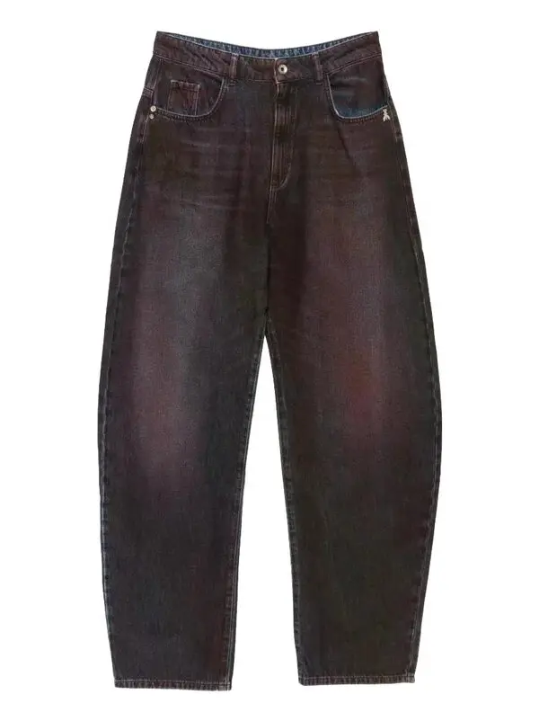 Patrizia Pepe Barrel-leg Jeans - Blue
