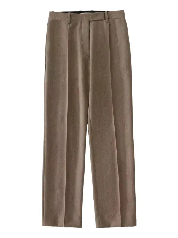 Studio Nicholson Quarte Pin-tucked Tailored Trousers - Neutrals