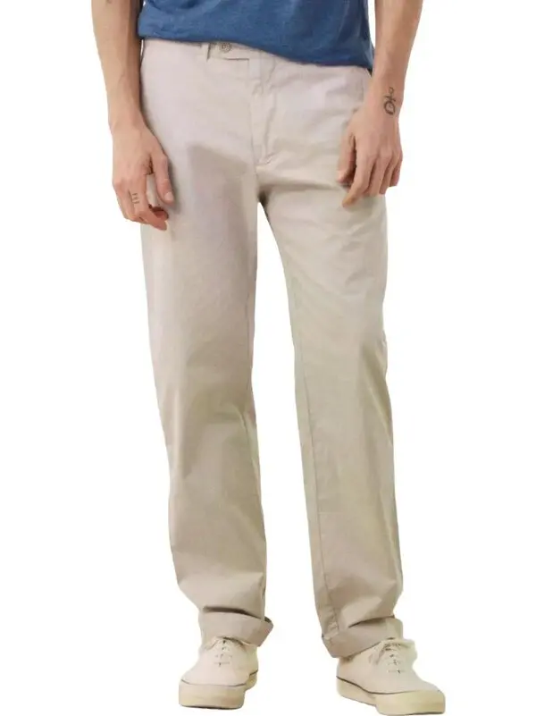 Hartford Taylor Straight-leg Trousers - Neutrals