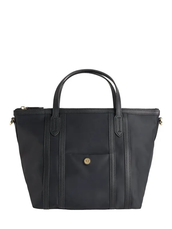 Harrods Grab Nylon Jetsetter Tote Bag - Black