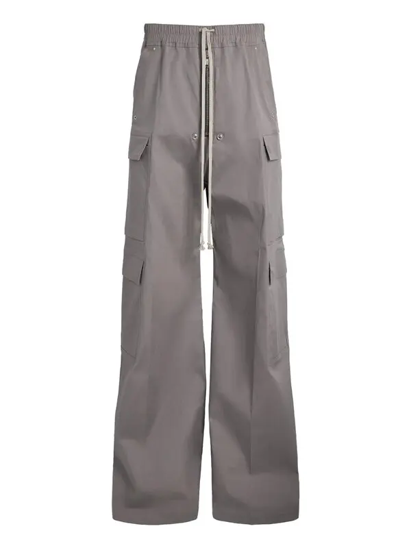 Rick Owens Cargobelas Wide-leg Trousers - Grey