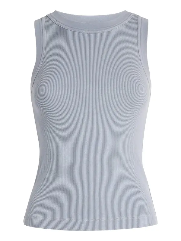 Citizens Of Humanity Ribbed Isabel Tank Top - Blue