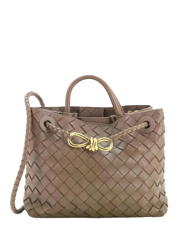 Bottega Veneta Andiamo Top Handle Bag - Brown