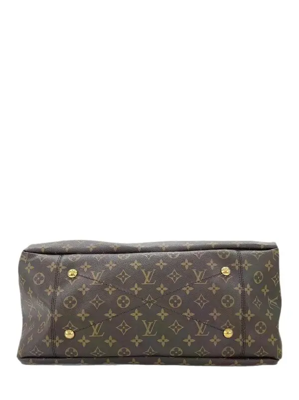 LOUIS VUITTON 2010 Artsy Mm Tote Bag - Brown