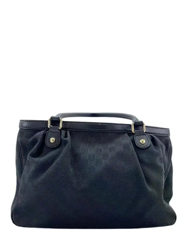 Gucci 2000s Sukey Gg Tote Bag - Black