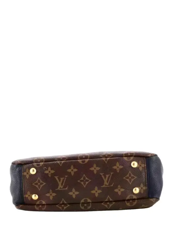 LOUIS VUITTON Monogram Canvas Pallas Tote - Black