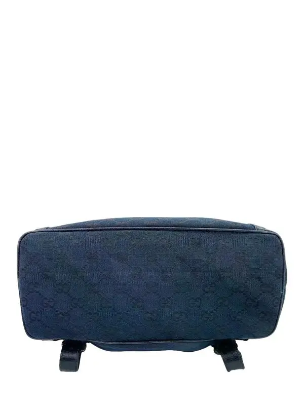 Gucci 2000s Gg Monogram Backpack - Blue