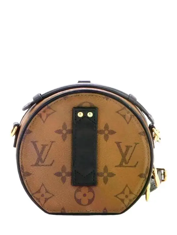 LOUIS VUITTON Petite Boite Chapeau Bag - Brown