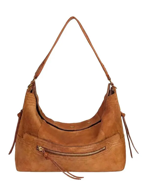 Jérôme Dreyfuss Large Lucky Leather Shoulder Bag - Neutrals