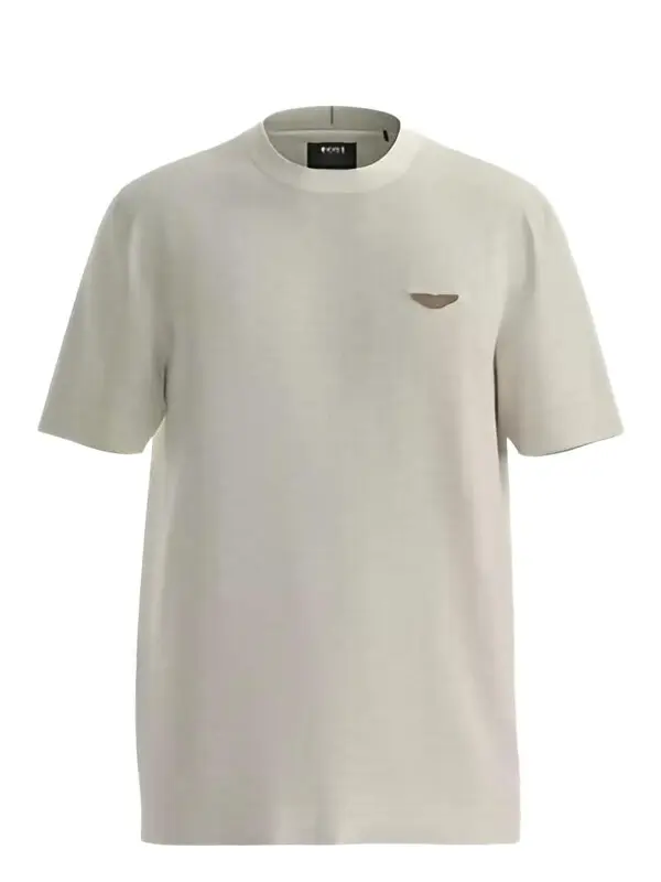 BOSS X Aston Martin C-thompson Logo-patch T-shirt - Neutrals