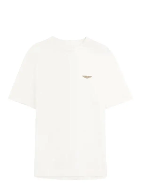 BOSS X Aston Martin C-thompson Logo-patch T-shirt - Neutrals