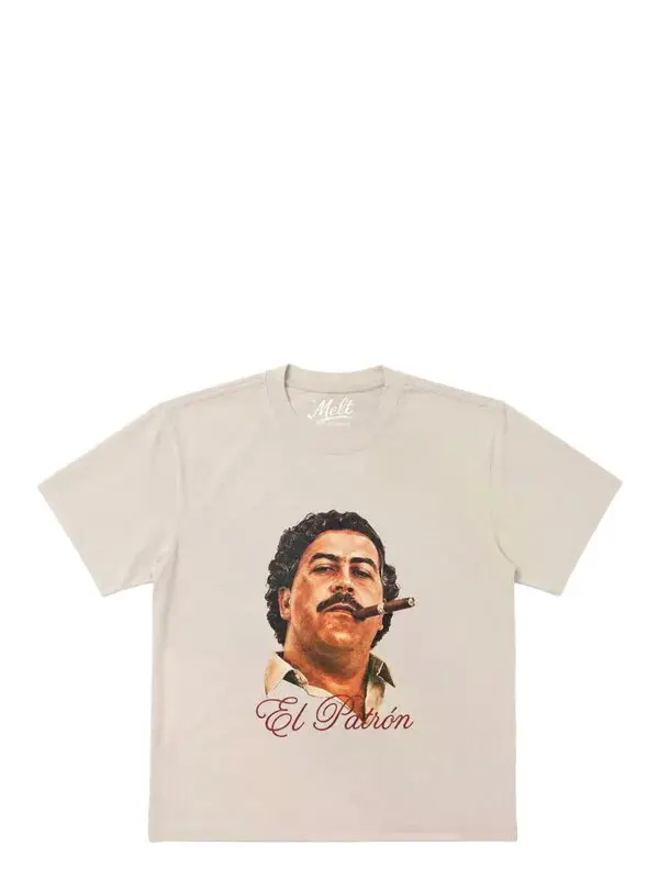 MELT Graphic-print T-shirt - Neutrals