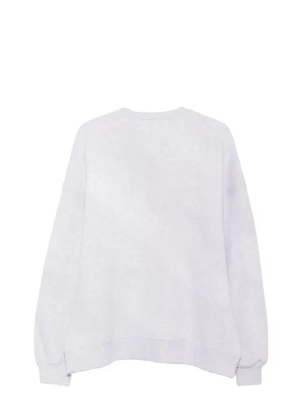 ROTATE BY BIRGER CHRISTENSEN Logo Appliqué Sweatshirt - Grey