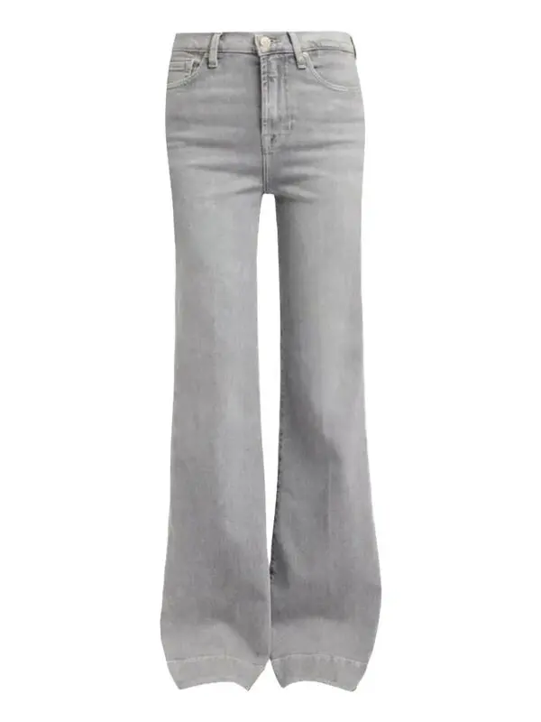 7 For All Mankind Flared Jeans - Grey