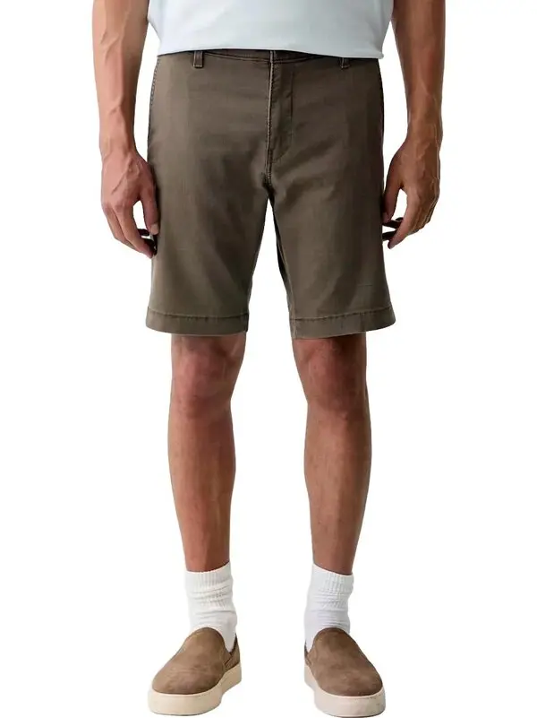 LEVI'S Xx Logo-patch Chino Shorts - Brown