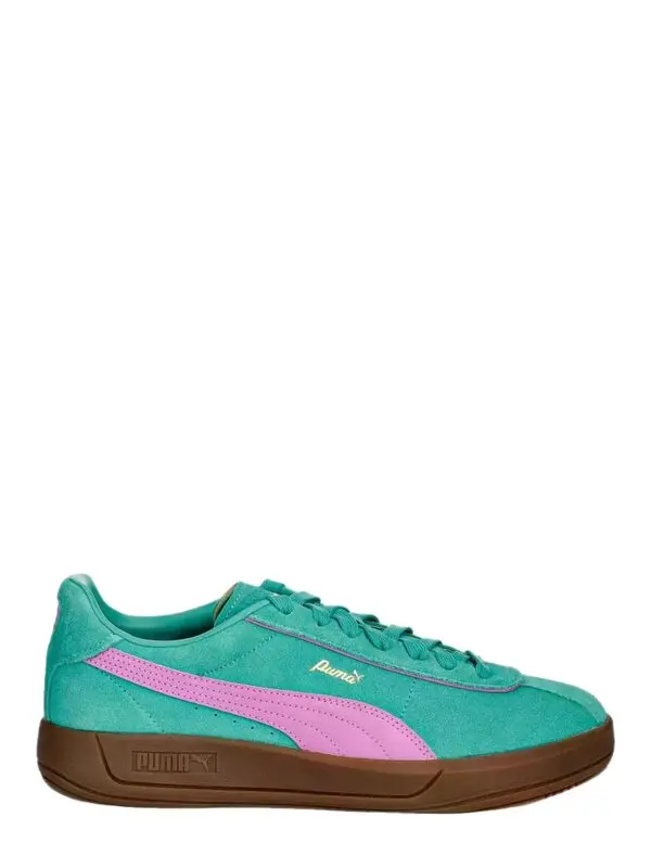 PUMA Club Klassika Panelled Sneakers - Green