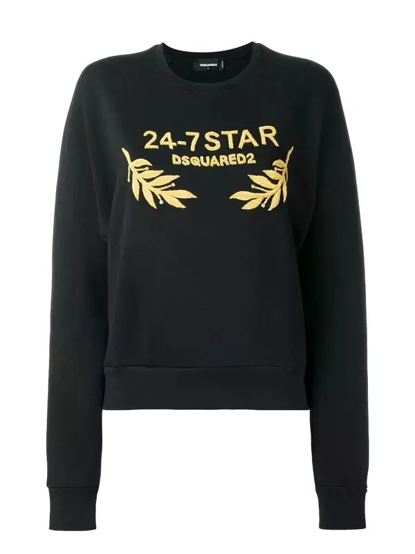 Dsquared2 24-7 Logo Sweatshirt - Black