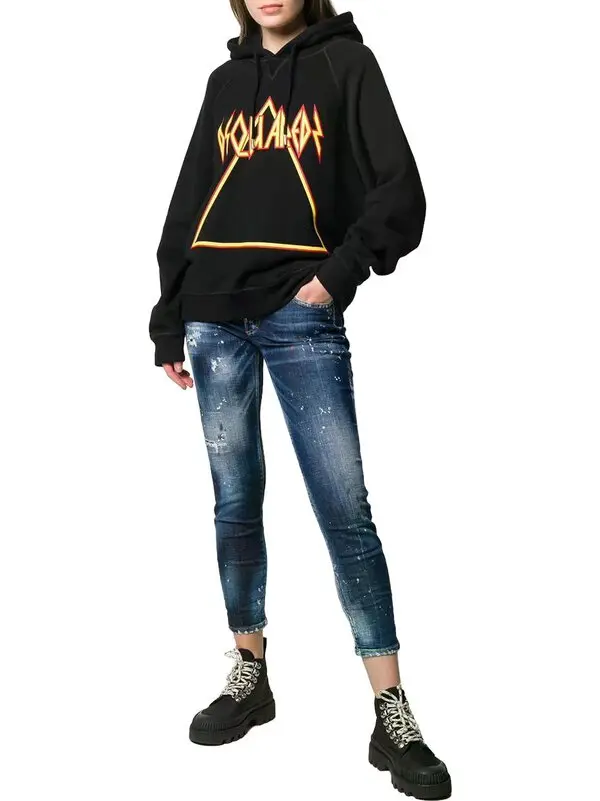 Dsquared2 Distressed Skinny Jeans - Blue
